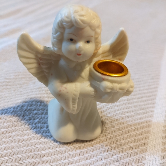 Robel Ball | Accents | Vintage Robel Ball Mini Angel Candlestick Candle ...